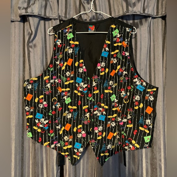 Disney | Jackets & Coats | 9s Disney Mickey Mouse Vest | Poshmark